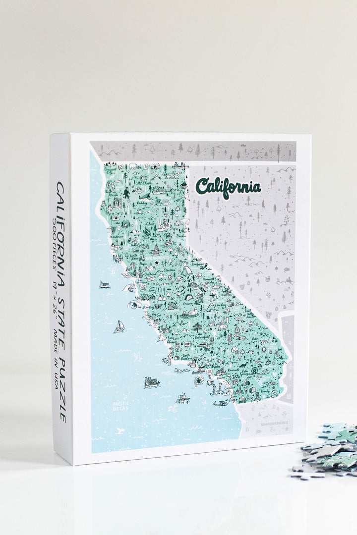 State of California Puzzle – Brainstorm
