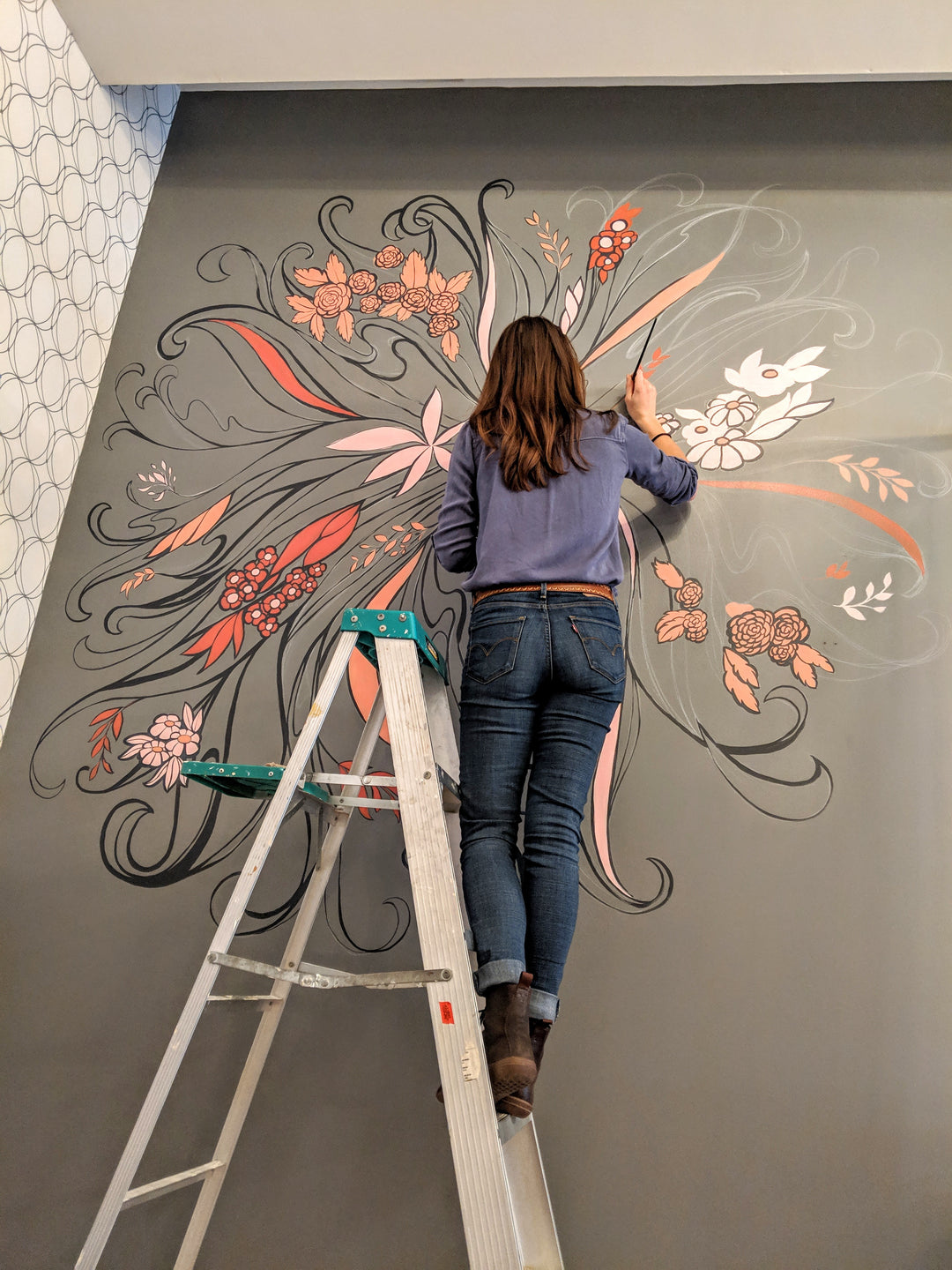 Insideout Beauty Studio Mural – Brainstorm