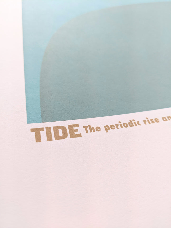 Tides Print by Brainstorm