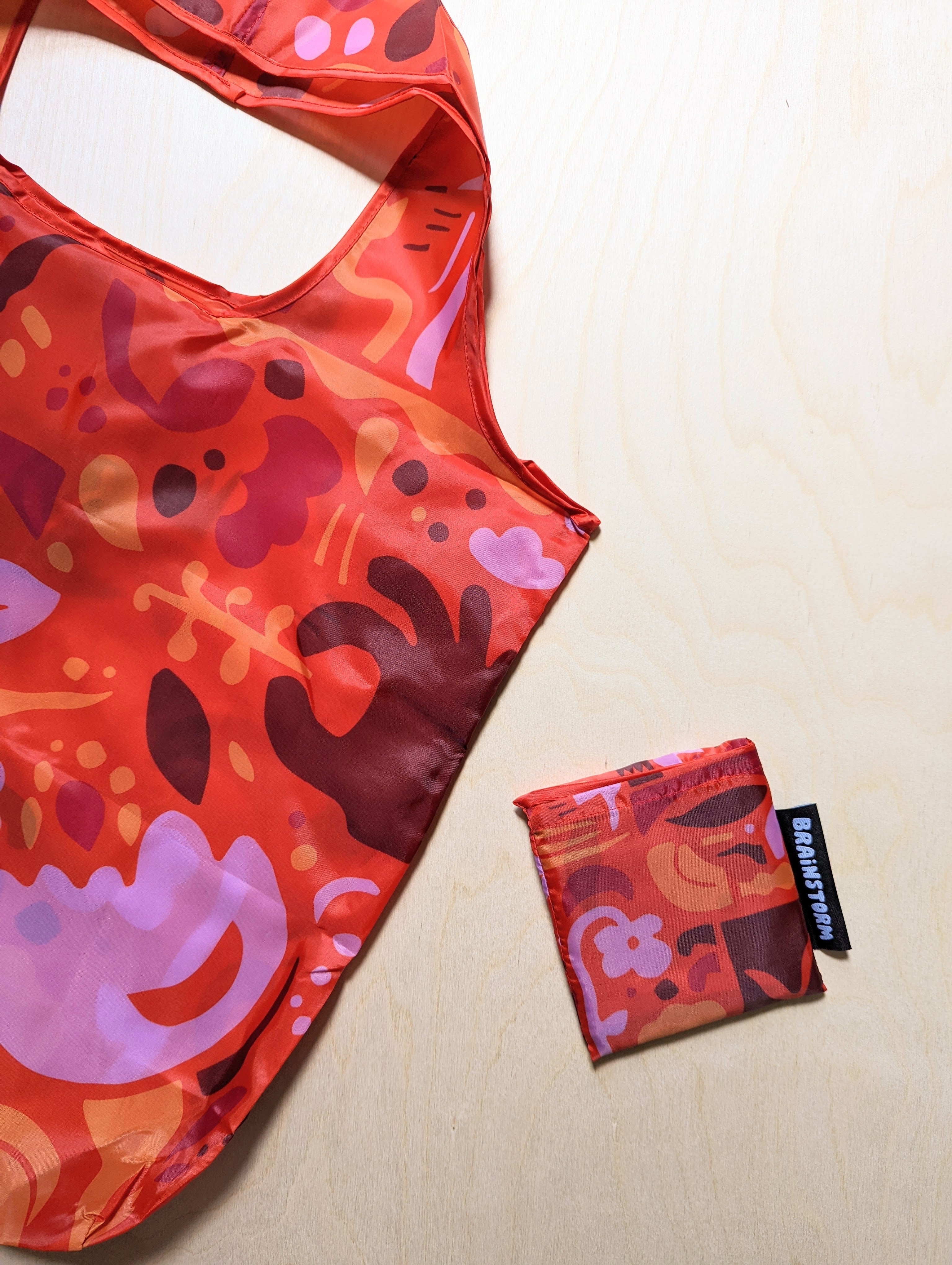 Cut Paper Reusable Tote – Brainstorm
